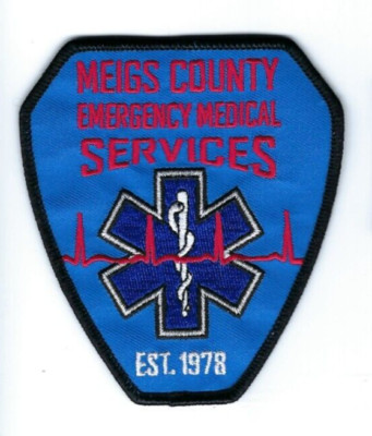 Meigs County OH Ohio Emergency Medical Services EMS Ambulance patch ...
