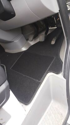 VW Crafter & Mercedes Sprinter van 2006 to 2018 Tailored Carpet Front ...