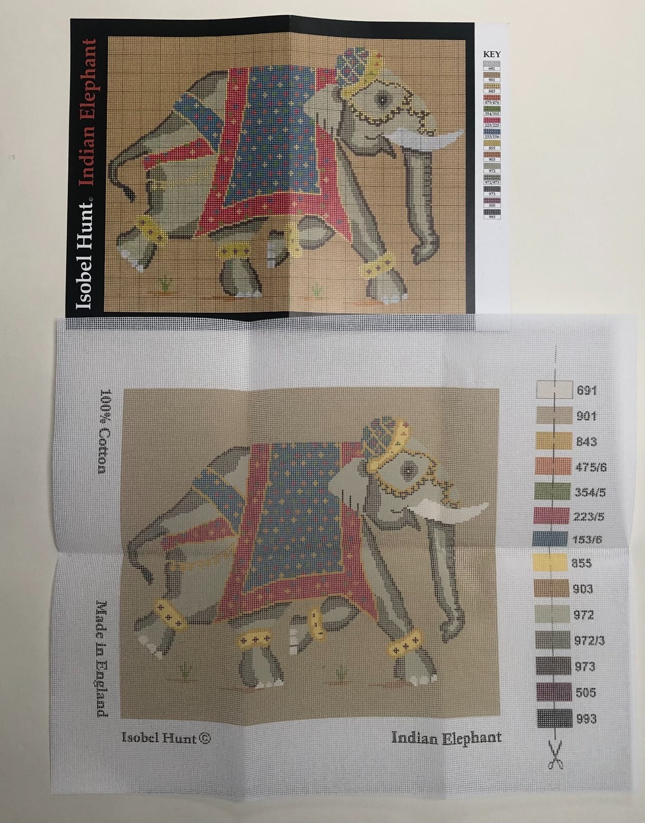 Isobel Hunt Embroidery Kits - canvas and instructions | eBay