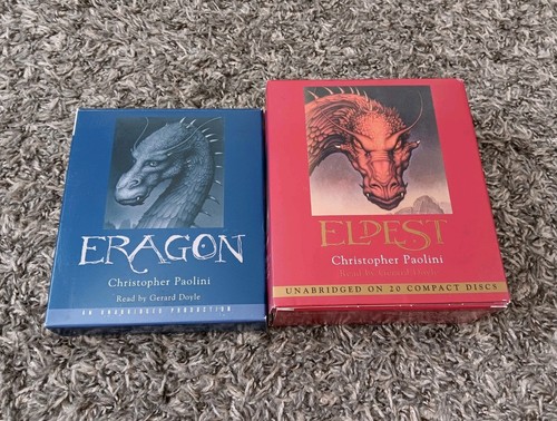 Eragon & Eldest Books 1-2 by Christopher Paolini Audiobook CD Boxset ...
