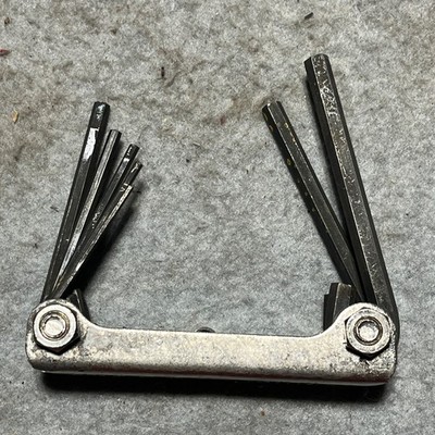 Eklind 21171 Steel Handle Fold-up Hex Key allen wrench - 7pc set Metric ...