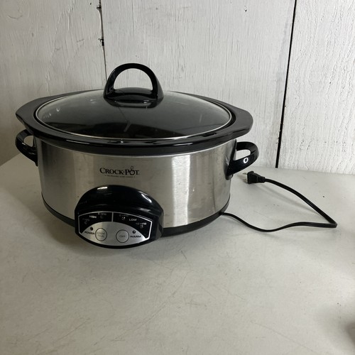 Rival Crock Pot Smart Pot Stoneware POT 6 Qt SCVP609 | eBay
