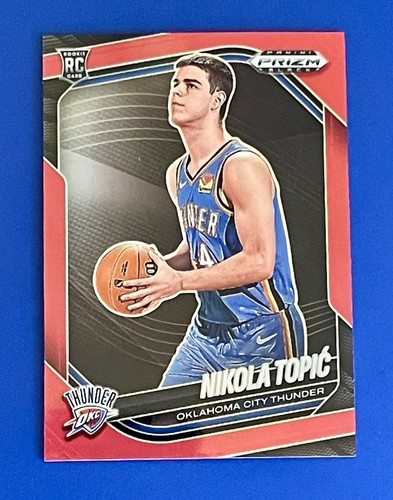 2024-25 Prizm Black Nikola Topic RC Red Prizm /299 | eBay