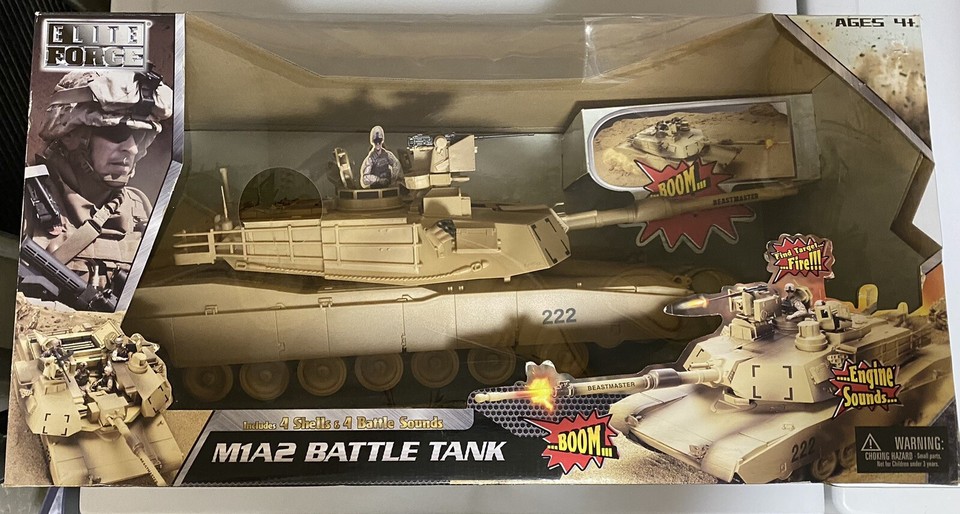 Elite Force BBI Nisd 1:18 M1A2 Battle Tank Army usmc Combat Vehicle ...