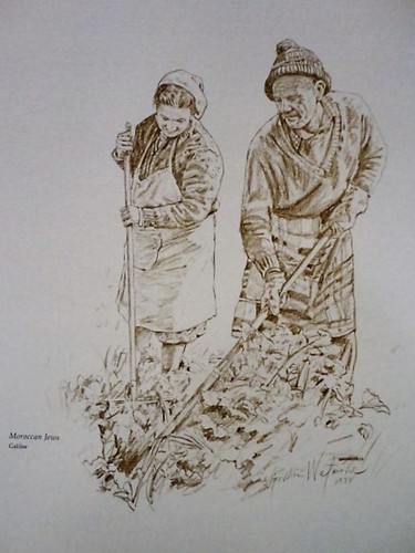 Moroccan Jews Galilee Gordon Wetmore Promise Land Print to Frame ...