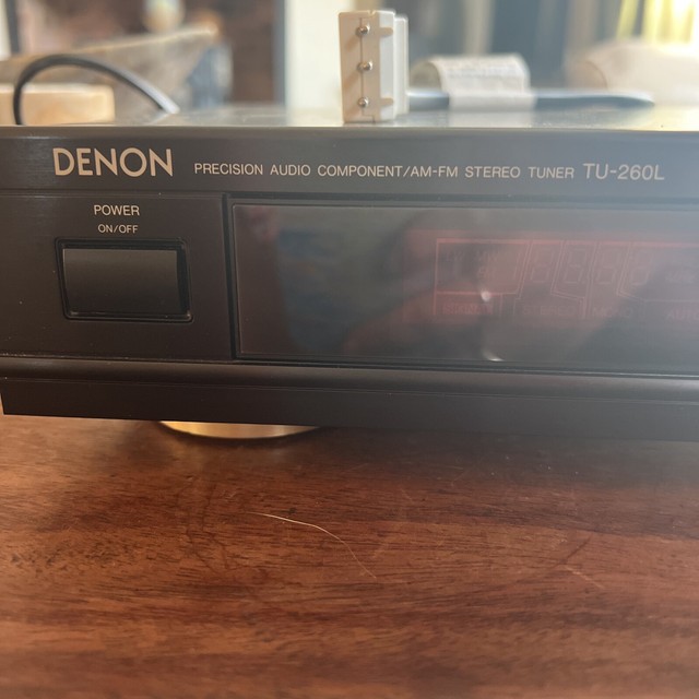 Denon TU-260L II Tuner - Black for sale online | eBay