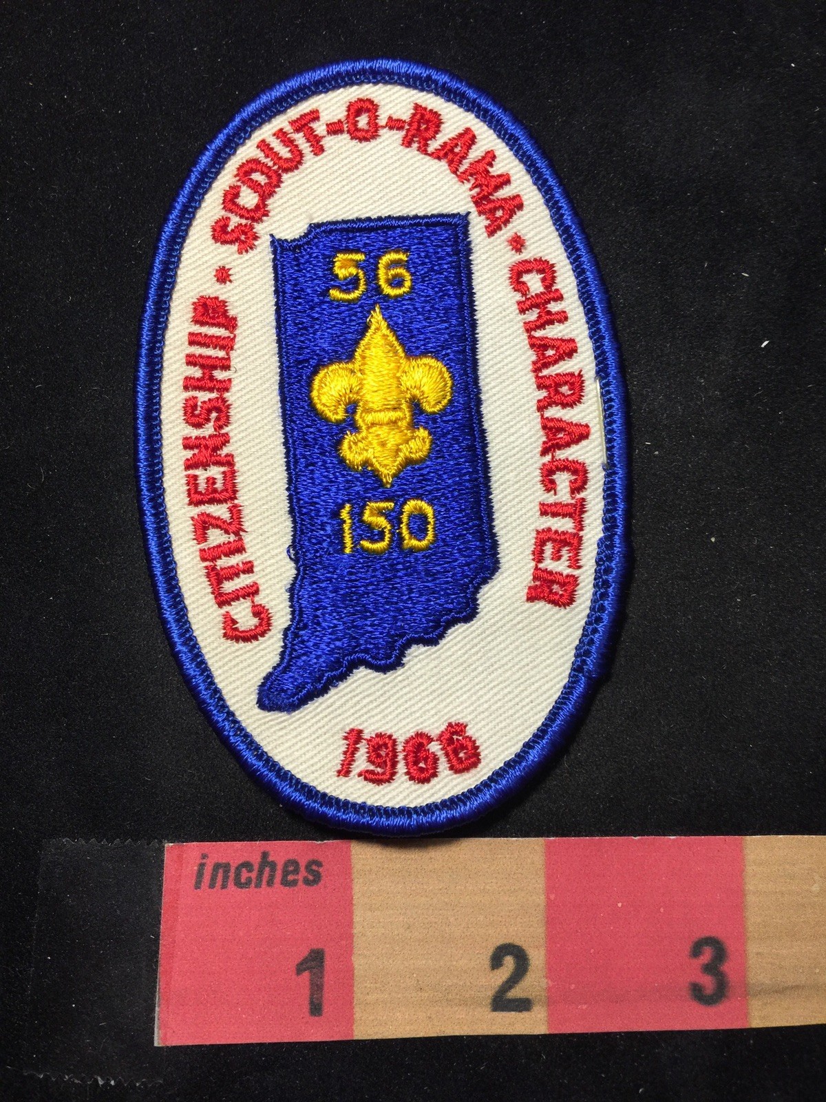Vtg 1966 CITIZENSHIP SCOUT-O-RAMA CHARACTER BSA Boy Scouts Patch 89X7 ...