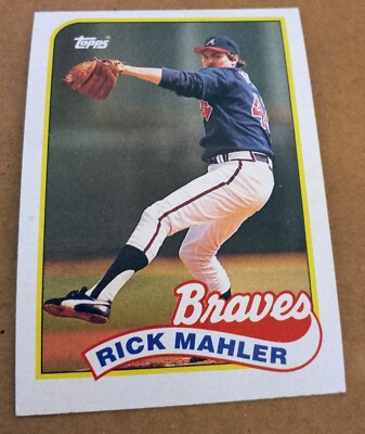 1988 Topps RICK MAHLER Baseball Card #621. ATLANTA BRAVES. | eBay