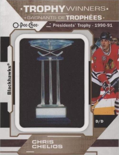 2022-23 O-Pee-Chee - Trophy Winners Manufactured Patches President's ...