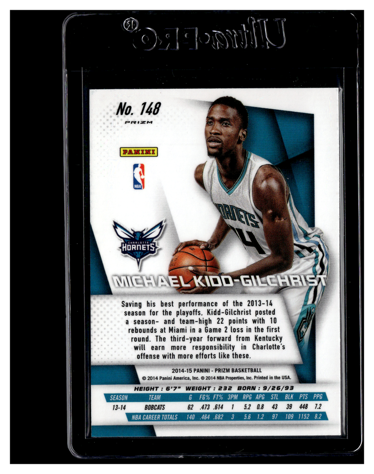 2014 Panini Prizm #148 Michael Kidd-Gilchrist Prizms Green | eBay