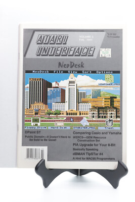 Atari Interface Neodesk Magazine 1991 | eBay