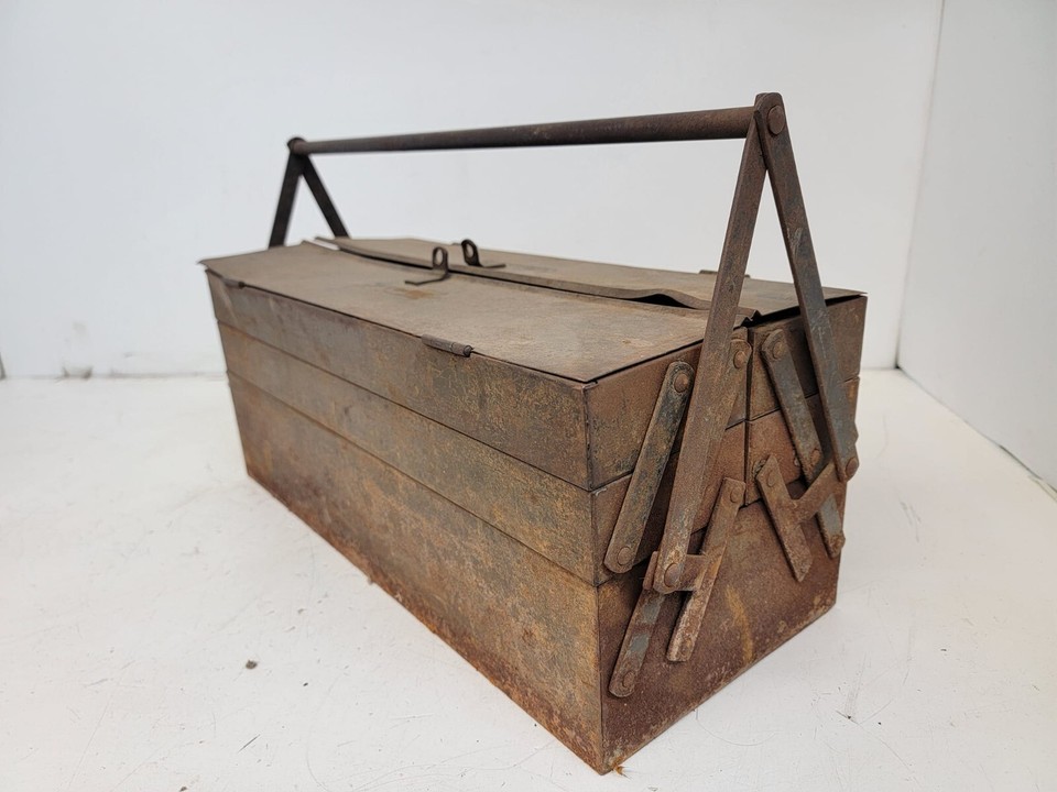 Vintage 1920s-1930s Snap-On Master Handikit Cantilever Toolbox Tool Box ...