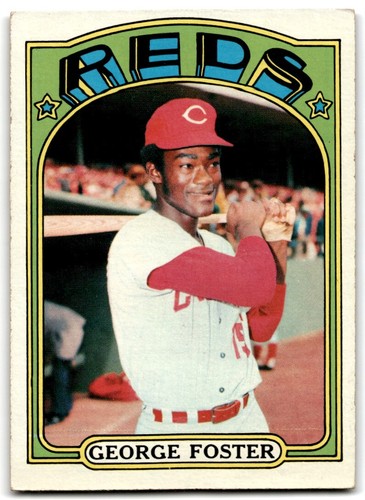 1972 Topps George Foster c Cincinnati Reds #256 | eBay