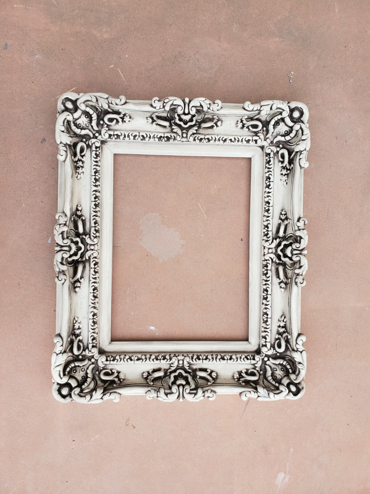 12x16 Vintage Shabby Chic Frame, Decorative Baroque Frame, Picture ...
