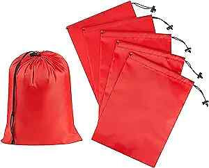 Drawstring Bag with Toggle - Nylon Cinch and Ditty Pouch () 8 x 11 Inch ...