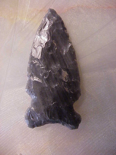 NORTHERN SIDE NOTCHED ARROWHEAD, OBSIDIAN, WARNER VALLEY, OREGON | eBay