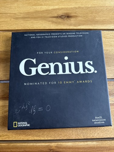 GENIUS Season 1 FYC Emmy 2017 Albert Einstein 2-DVDs (10 Ep) National ...