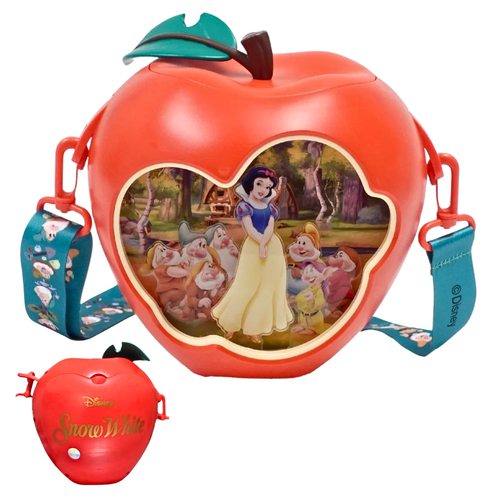 Disney Snow White Popcorn Bucket Apple 64 oz Cinema Theater Thailand ...