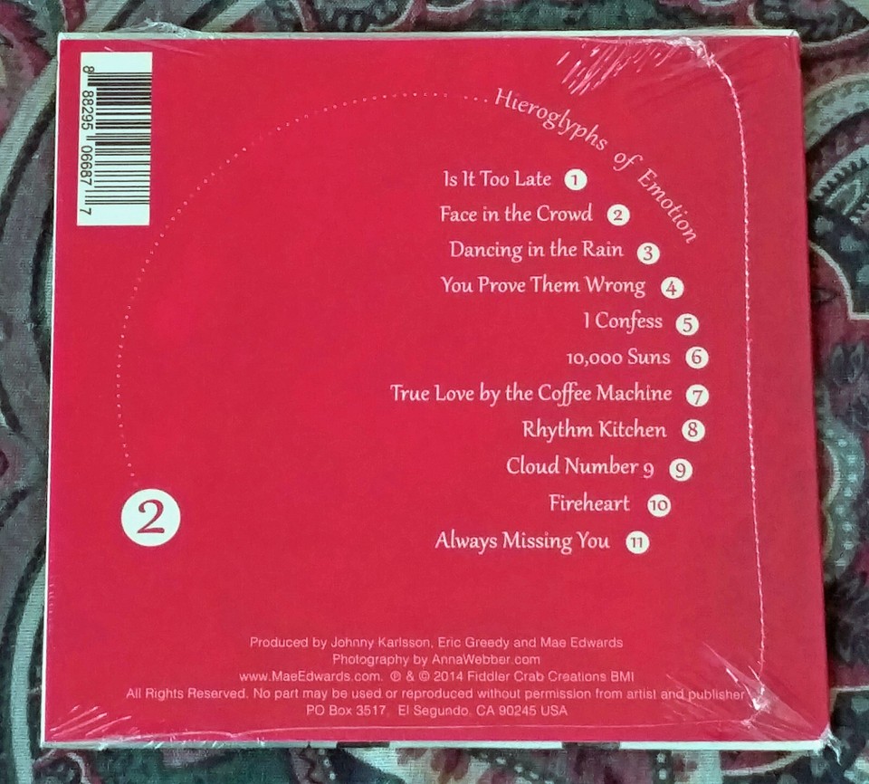 CD - Mae Edwards, "Hieroglyphs of Emotion" | eBay