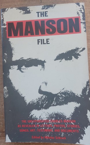 THE MANSON FILE by Nikolas Schreck Amok Press 1st printing 1988 ...