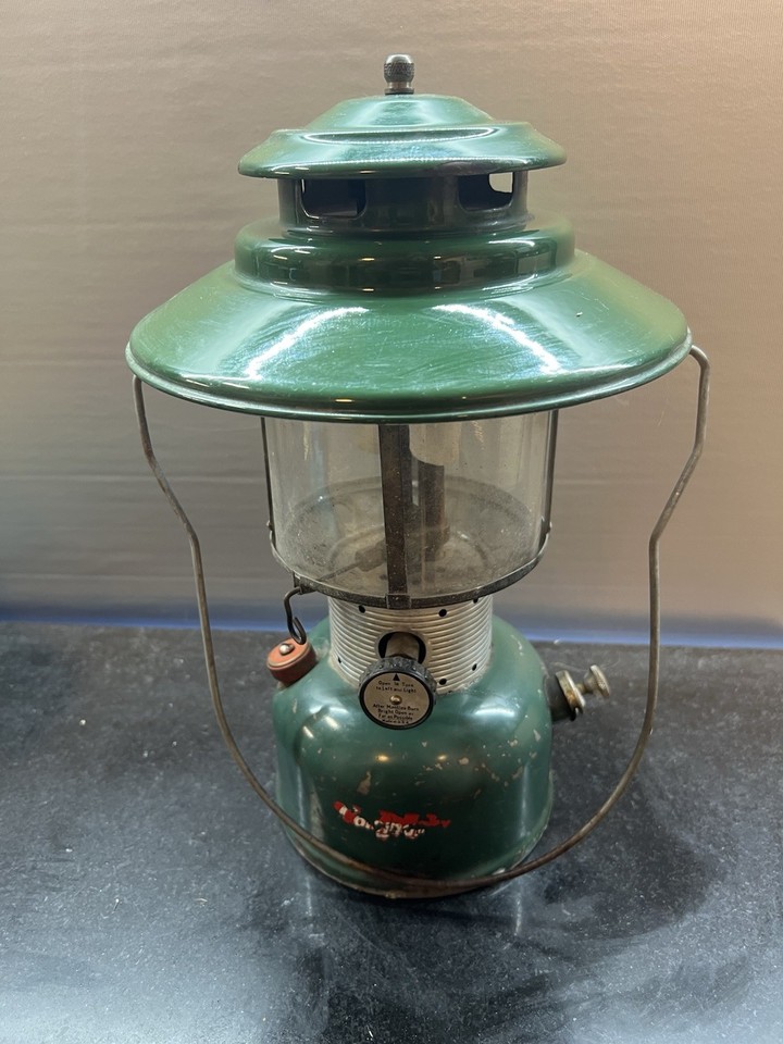 Vintage Coleman Model 228F Double Mantle Big Hat Lantern 1971 | eBay