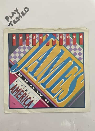 James Brown/ Vince DiCola - Living In America/ Farewell 7" Single Vinyl ...