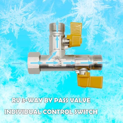 RV 3-Way by-Pass Winterizing Waterizing Water Systerm Antifreeze Pump ...