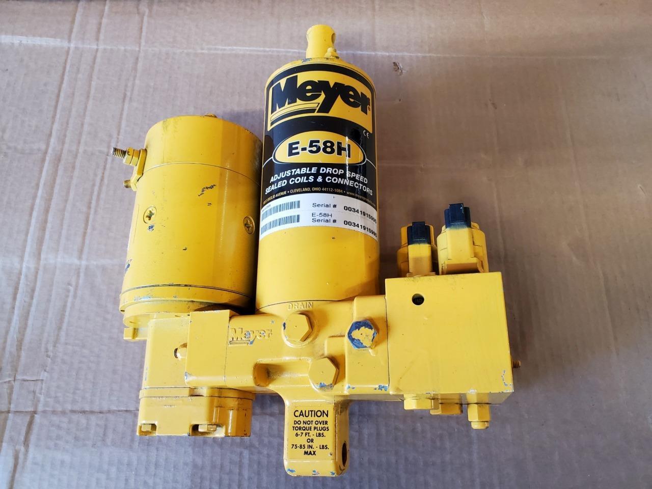 NOS OEM Meyer E-58H Snow Plow Pump Meyers E58H MDII EZ PLUS | eBay