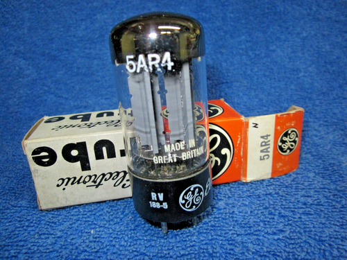 NIB MULLARD 5AR4/GZ34 TUBE 4-notch Branded GE STRONG Balanced | eBay