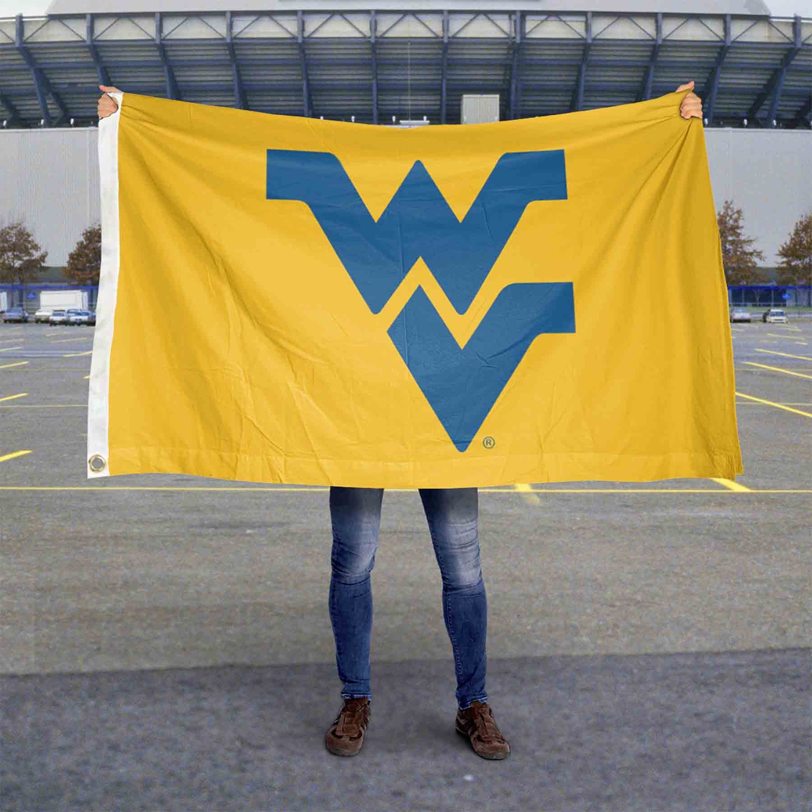 West Virginia Mountaineers Flag WVU Large 3x5 | eBay