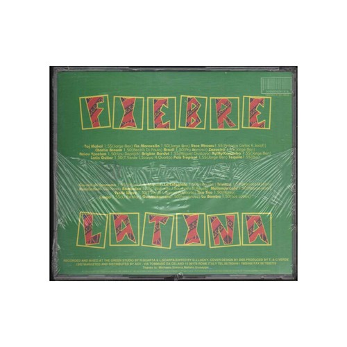 Various CD Fiebre Latine / Acv – CDACV1995 Scellé | eBay
