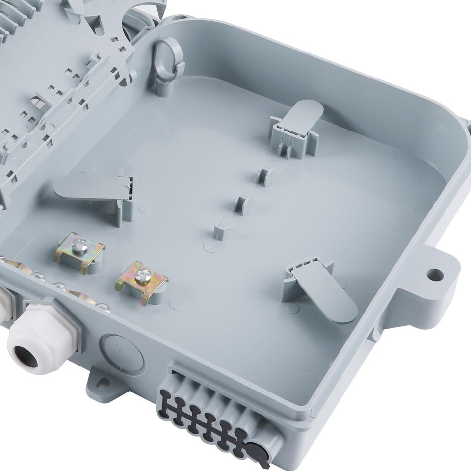 12 Core Fiber Distribution Box 12 Port FTTH Fiber Distribution Box ...