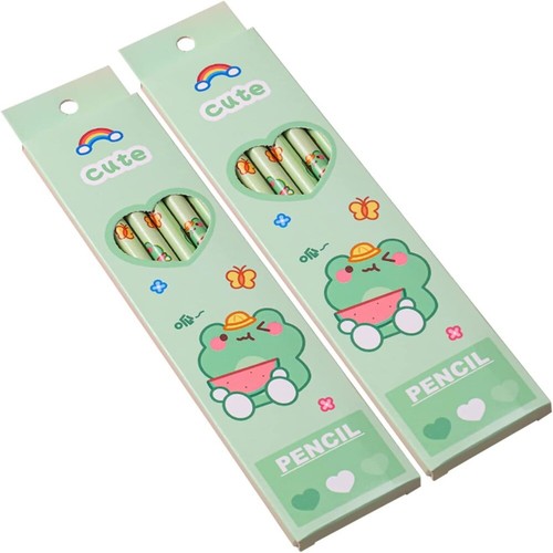 Wood HB Pencil Wooden Pencils Green Frog Pencils Office 831538040486 | eBay