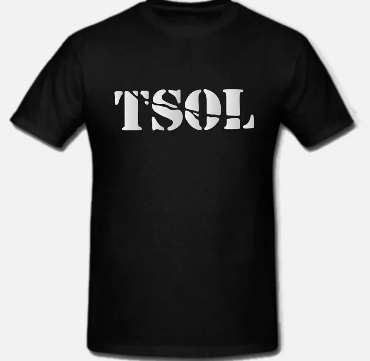 TSOL Punk rock band Tee T shirt True sounds of liberty | eBay