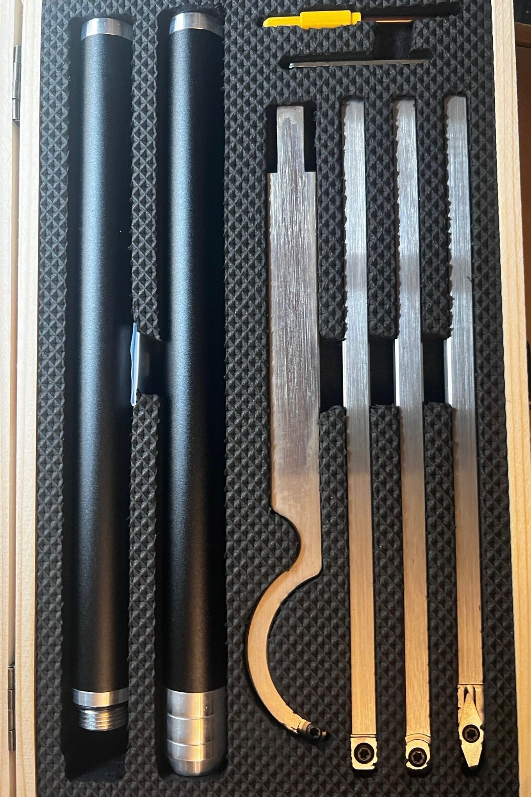 8pcs Carbide Tipped Wood Lathe Turning Tools Woodturning Tool Set ...