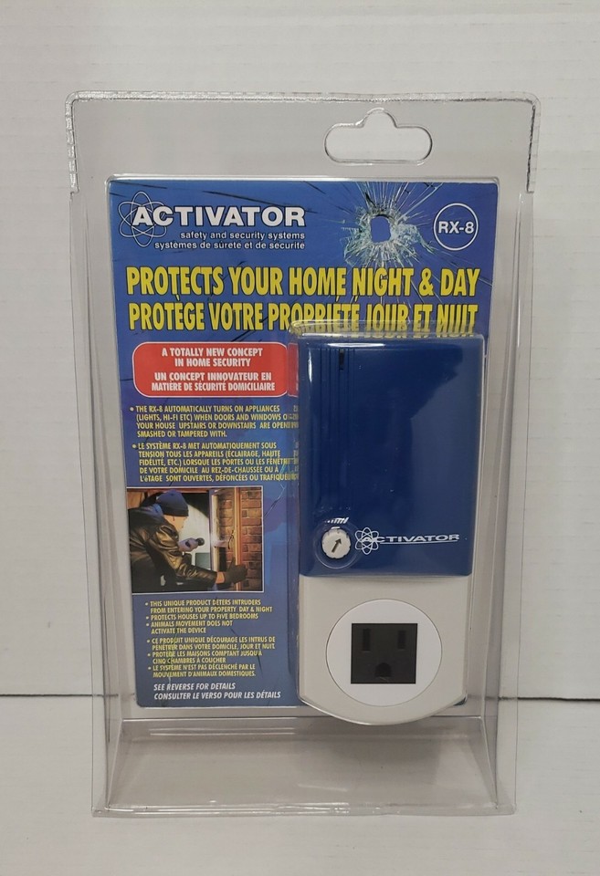 NIP 2x Activator RX-8 Motion Detector Safety & Security Device Sensor ...