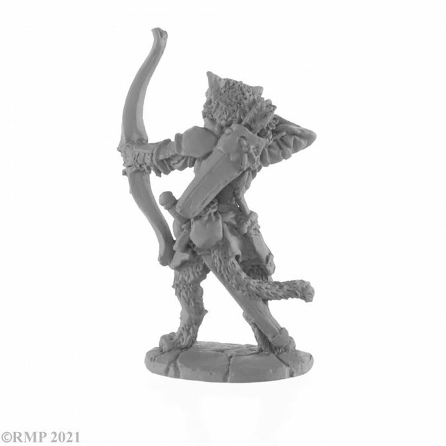 Catfolk Ranger Reaper Dark Heaven Legends Miniatures REM04048 D&d for ...