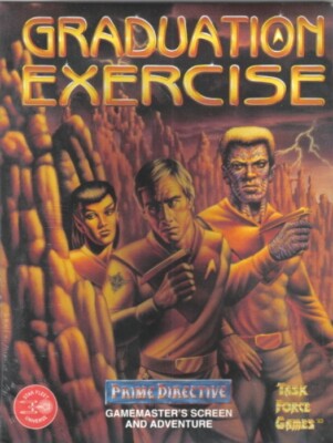 Prime Directive RPG Graduation Exercise Adventure 1993 Task Force Games ...