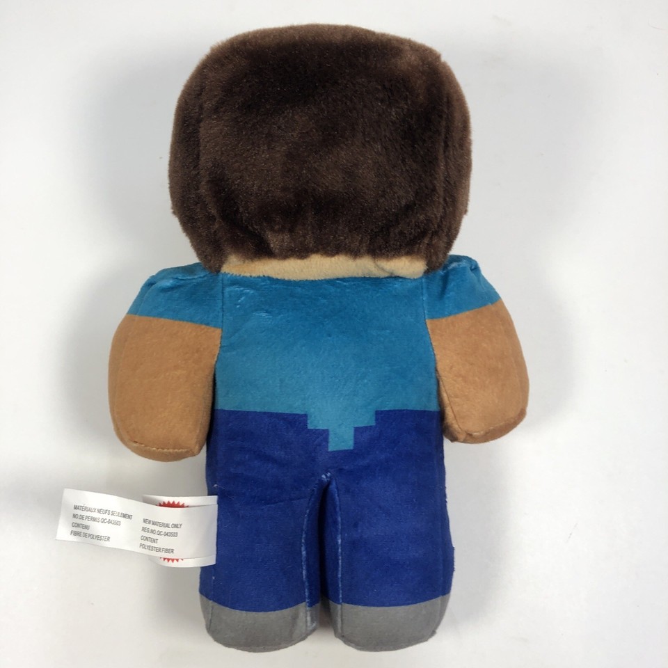 Minecraft Steve Plush Mojang Mattel 9” Stuffed Animal 2021 | eBay