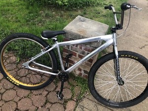 2016 SE BIKES BIG RIPPER POLISHED ALUMINUM “RAW” RIPPER WHEELIE NICE 29 ...