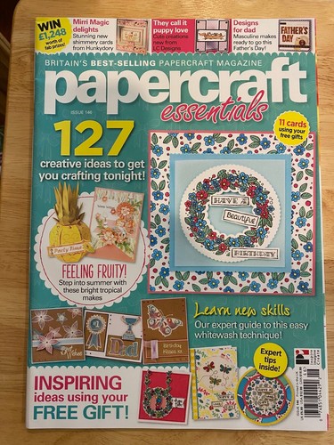 PAPERCRAFT ESSENTIALS Magazine - Issue 146 - 11 cards, Gifts Floral ...