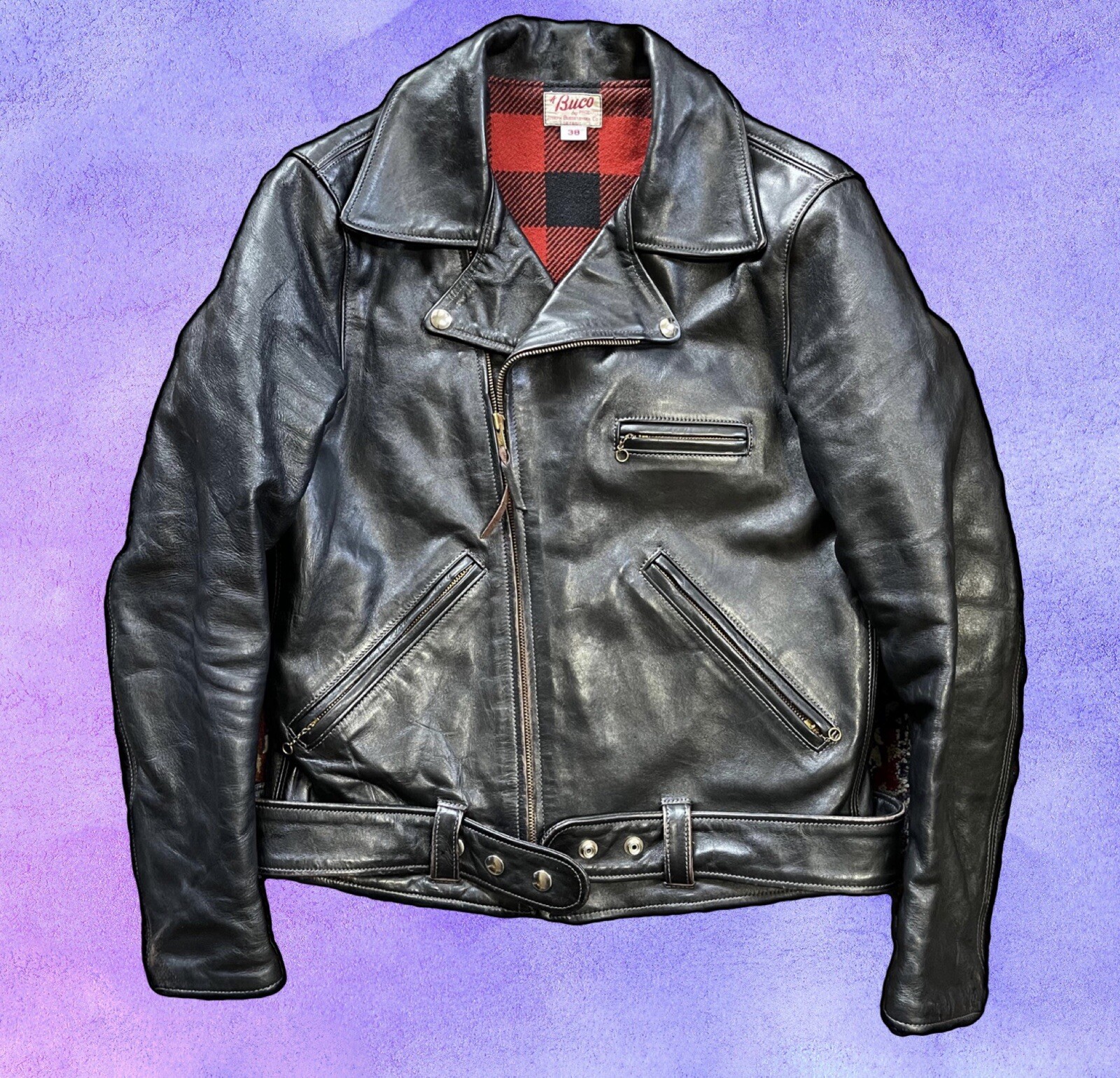 🌈 Real Mccoys Buco JH-1 leather Jacket Shinki horseh… - Gem