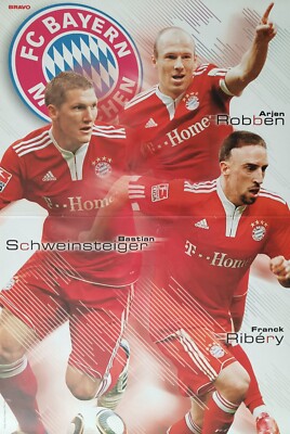 FC BAYERN MÜNCHEN - A3 Poster (42x28cm) - Clippings Franck Ribery ...