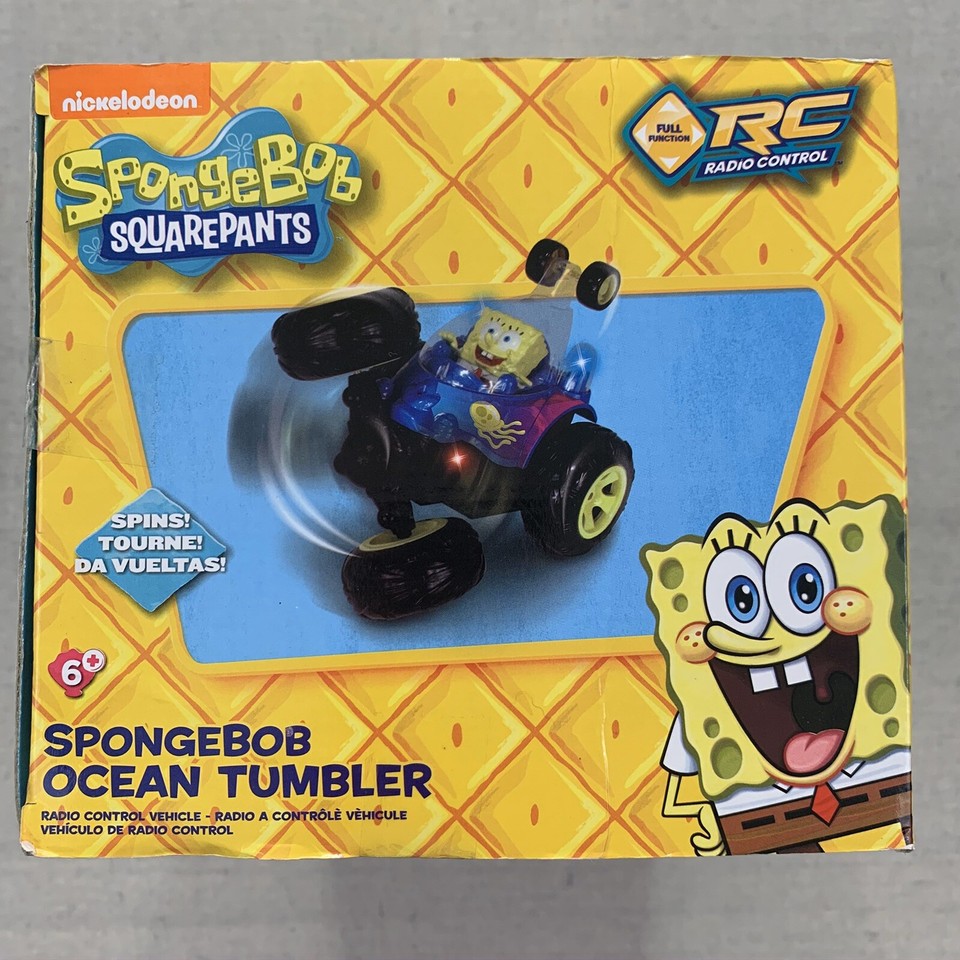 NKOK Nickelodeon Spongebob Squarepants Ocean Tumbler Remote Control RC ...