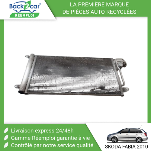 🏆 CONDENSEUR CLIMATISATION SKODA FABIA 6C0816411B 🌱 | eBay