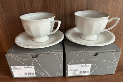 Rosenthal Maria Weiß Aromatasse 2tlg. ca. 0,49-ltr. / 2 Stück / NEU ...