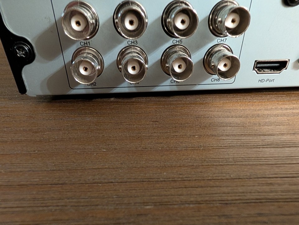 Zmodo ZMD-DX-SIN8 4 Channel DVR Digital Video Recorder Tested Powers On ...