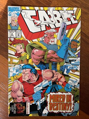 Cable #3 Marvel 1993 1st Appearance Weasel WHITE Pages | eBay