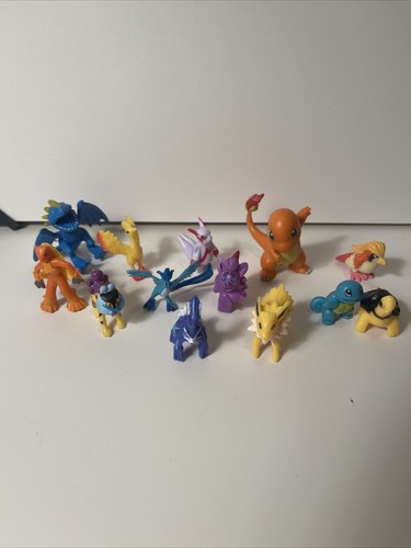 Lot Of 13 Pokemon Mini Figures Nintendo Toys Play Pocket Miniatures | eBay