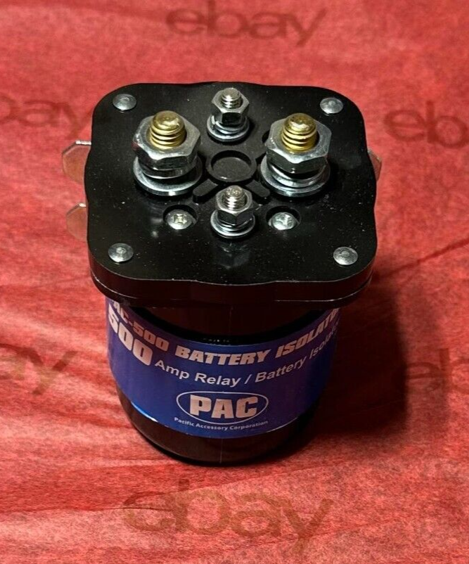 PAC-500 / PAC500 Genuine PAC 500 Amp Battery Isolator Relay - New | eBay